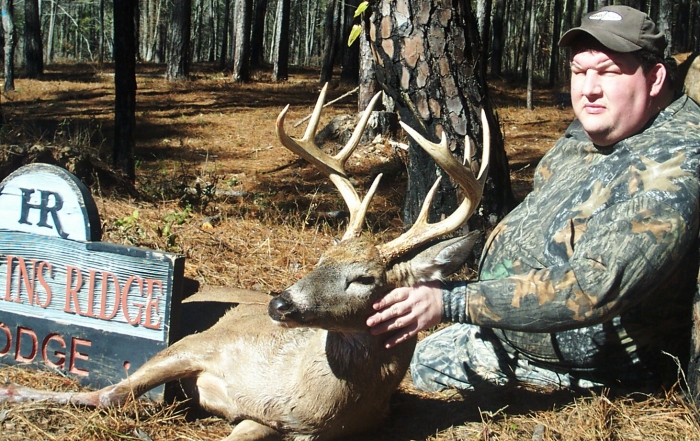 Whitetail Deer Hunting at Alabama Deer Hunting Lodge